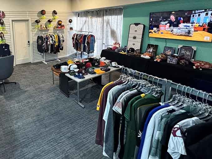 A pro shop stocked with gear for serious bowlers who actually own their own shoes.