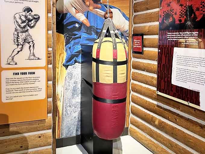 Interactive boxing exhibits let you test your speed against Ali's legendary quickness – spoiler: you'll lose spectacularly.