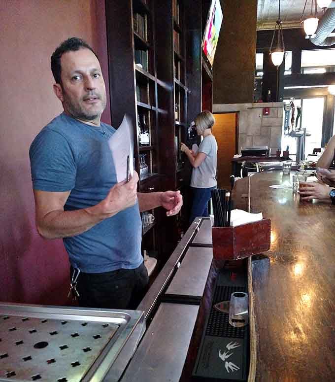 The kind of bartender who actually listens. Good service isn't a lost art when you know where to look.