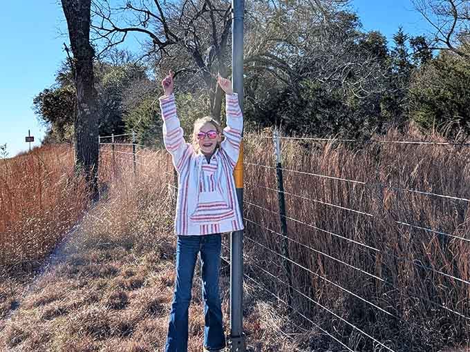 Pure joy at Old Tunnel State Park, which is honestly the only appropriate reaction to discovering a place this good.