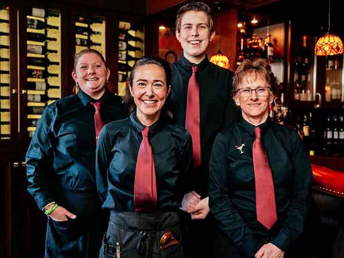 The kind of smiling staff that makes you feel like a regular on your very first visit.
