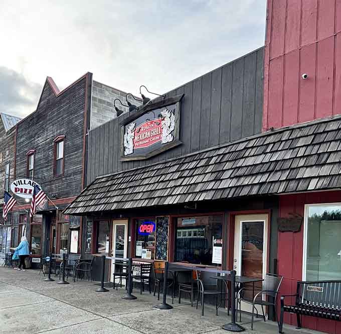 Roslyn Mexican Grill brings bold flavors to a historic wooden storefront, proving this town has always welcomed the world.