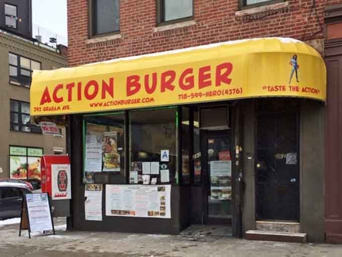 The bright yellow awning practically shouts "adventure awaits inside," and it's not lying about that promise at all.