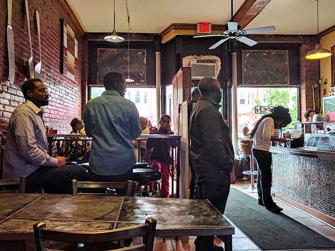 The line of eager customers tells you everything you need to know about what's worth waiting for.