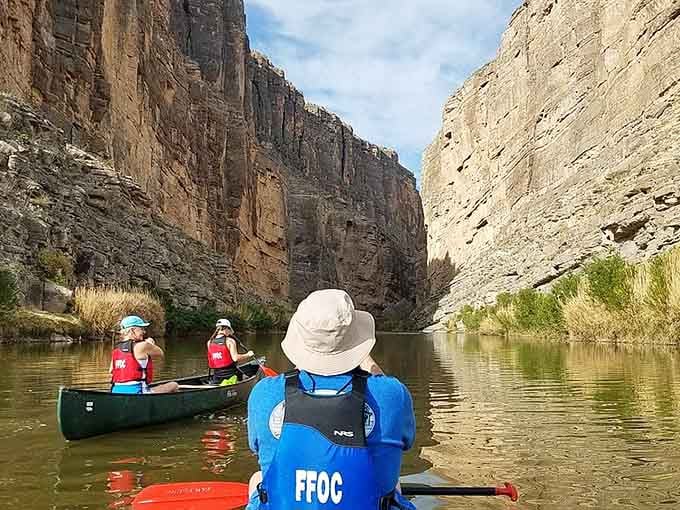Life vests on, worries off. Paddling into Santa Elena Canyon is a decision you'll never regret.