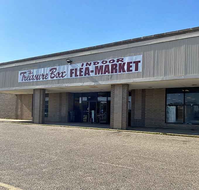 The Treasure Box Indoor Flea Market, where one person's attic becomes your next great find.