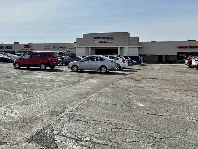 Fort Steuben Mall provides practical shopping without the overwhelming chaos of mega-centers that require hiking boots.