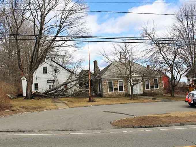 Old stone and white clapboard buildings scattered around Storrs carry centuries of Connecticut history without making a fuss about it.
