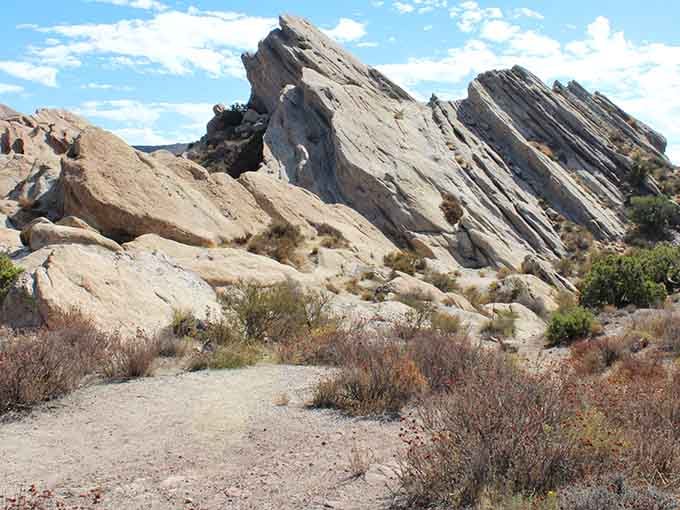 These massive formations have been tilting dramatically since long before dramatic tilting was fashionable.