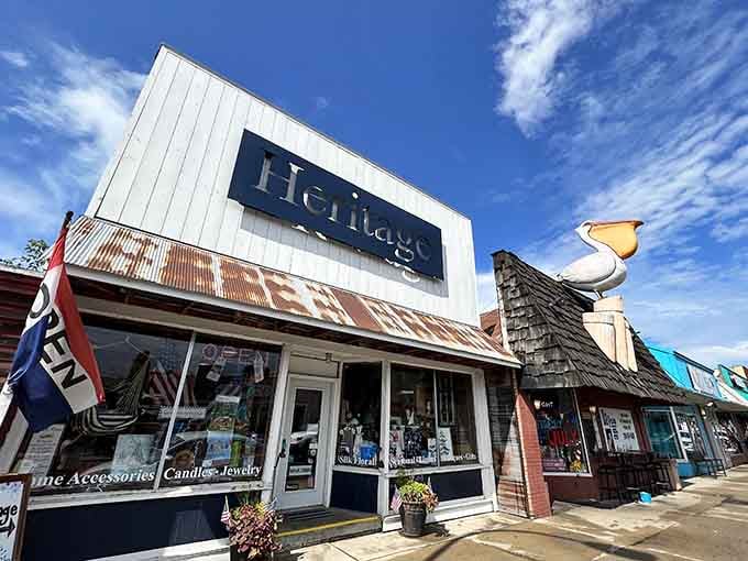 Heritage shop's vintage charm beckons treasure hunters seeking that perfect piece they didn't know they needed.