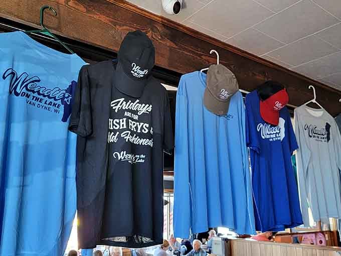 When the fish fry is this good, you want the t-shirt. Fridays are for fish frys and Old Fashioneds, indeed.