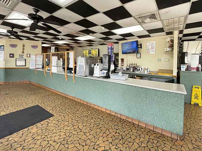 A long, welcoming counter where every order feels like it matters, because here, it genuinely does.