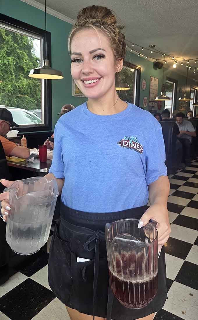 That smile says it all. Great service at Al's isn't a policy, it's just who these people are.
