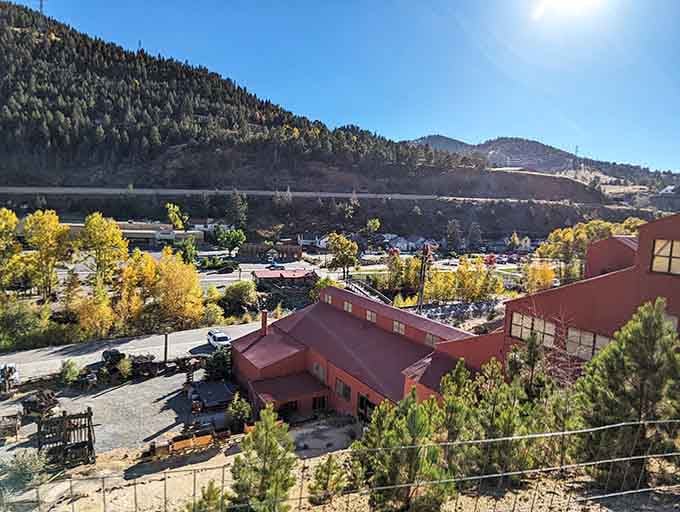 From up here, Idaho Springs looks exactly like the mountain treasure town it's always been.