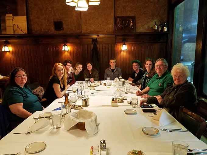 A full table, good food, and people genuinely happy to be together. This is exactly what restaurants are for.