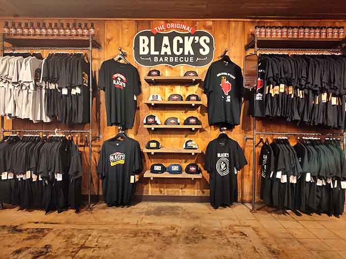 Black's Barbecue gear for when you want the whole world to know exactly where your loyalties lie at lunchtime.