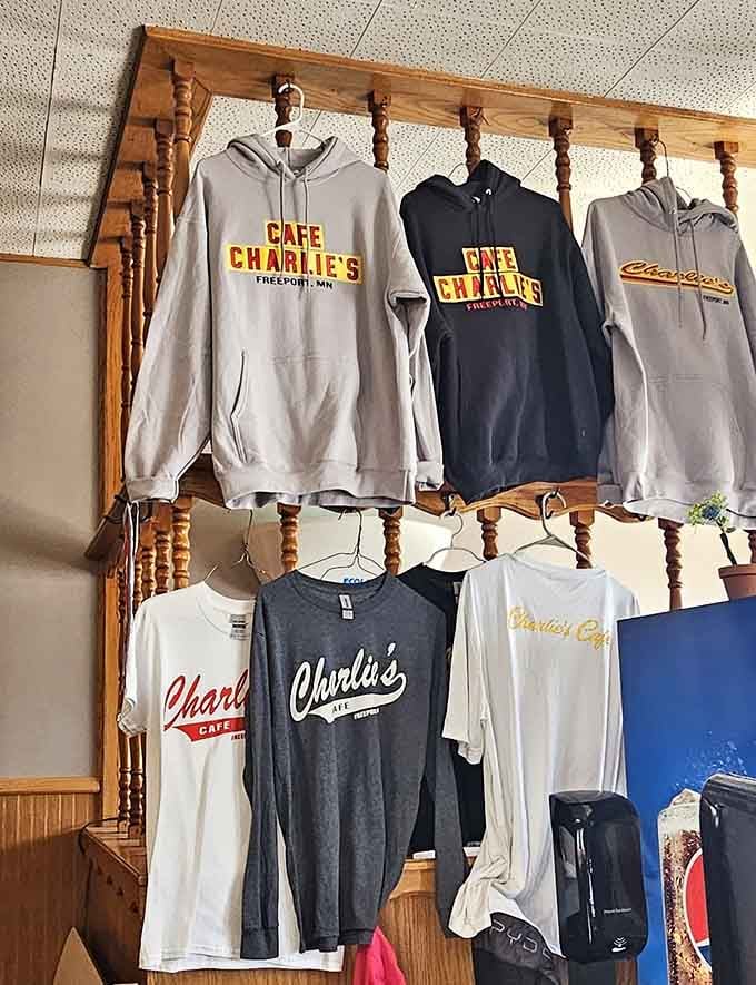 When a diner sells its own merch, you know it's earned legendary status in the community.