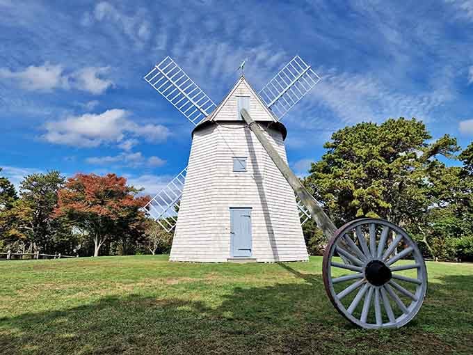 This windmill has been standing in Chatham longer than any of us have had opinions about anything. Respect is due.
