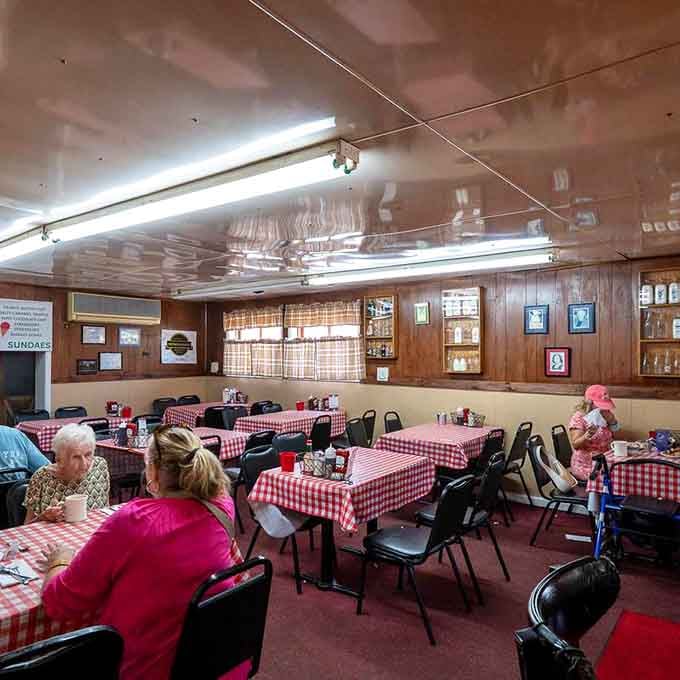 The dining room where generations have shared meals, stories, and the occasional heated debate about sports.