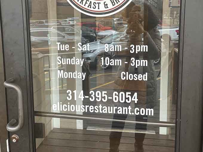 Tuesday through Saturday, 8am to 3pm, Sunday from 10am, plan accordingly because missing this place would be a genuine tragedy.