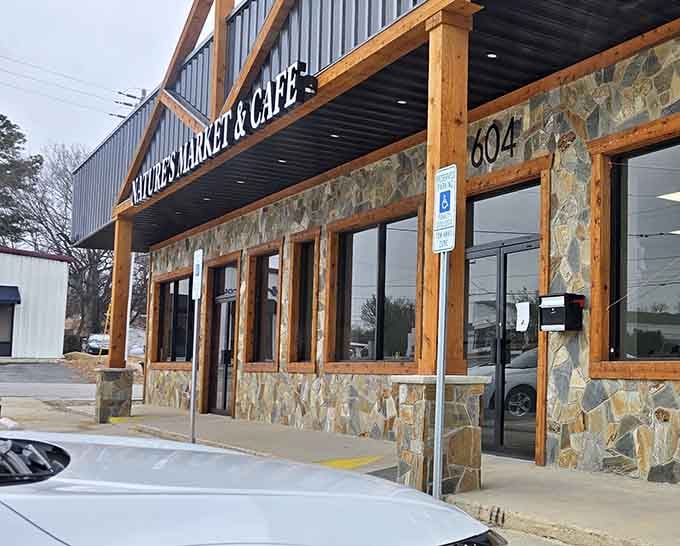 Nature's Market and Cafe looks like someone decided Emporia deserved something fresh, and they were absolutely right.