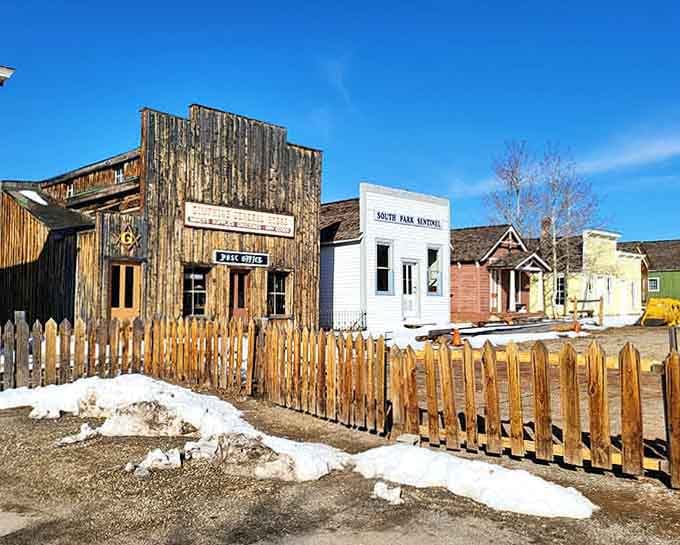 These authentic frontier structures at the museum prove the Old West was built to last through anything.