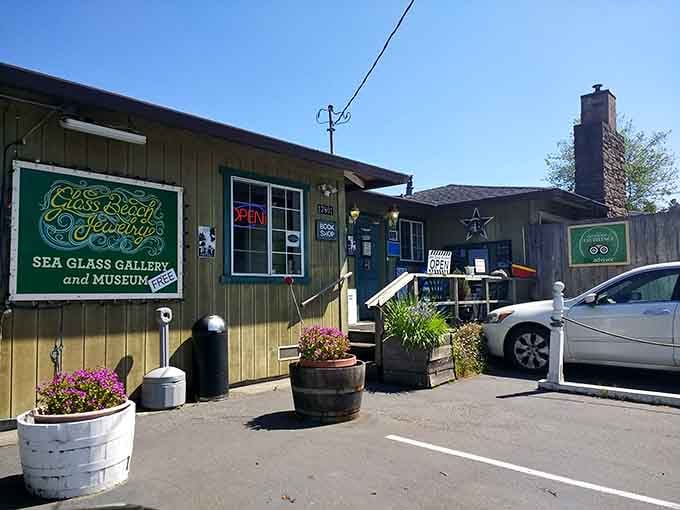 The Sea Glass Gallery and Museum is a tiny building with a big story, and the free admission makes it even better.