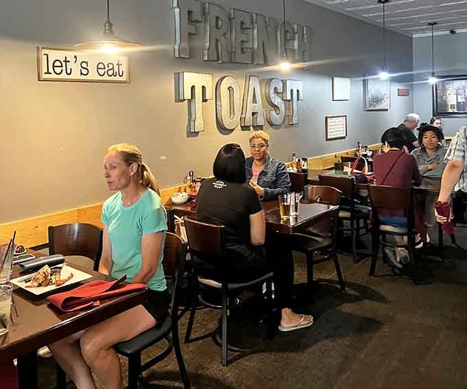 A full dining room of happy people is the most honest review any restaurant can ever receive.