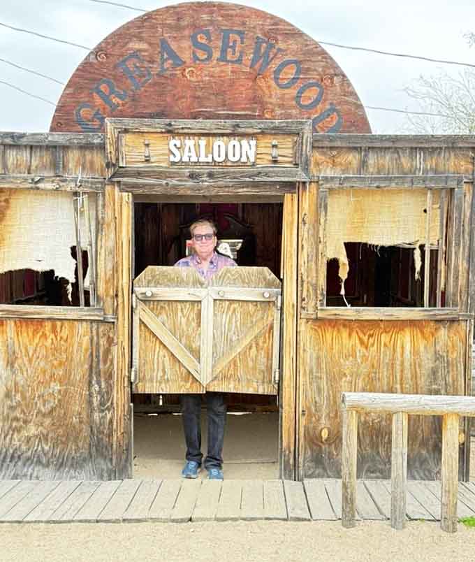 Pushing through the saloon's swinging doors at Greasewood feels like the opening scene of every great Western ever made.
