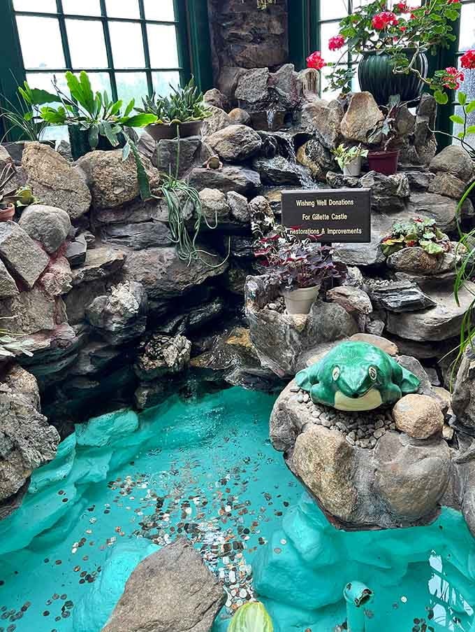 Even the wishing well here has personality. Toss in a coin and wish you'd visited sooner. Fair enough.