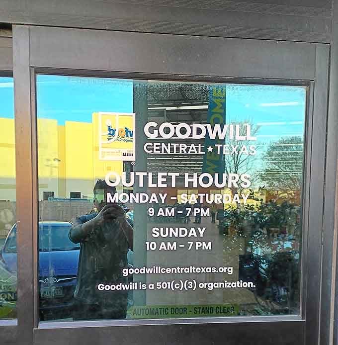 Monday through Saturday, nine to seven, the doors are open and the deals are very much real.