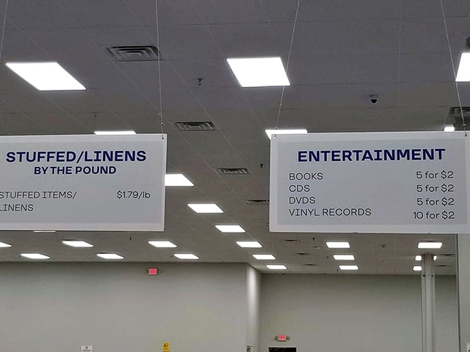 The pricing board tells the whole story. By the pound, by the bundle, always a deal.