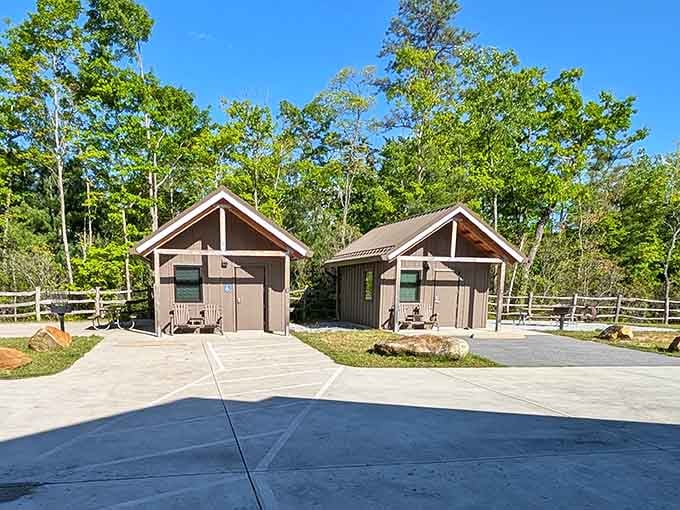 These cozy park cabins prove you don't have to rough it to feel completely surrounded by the wild.