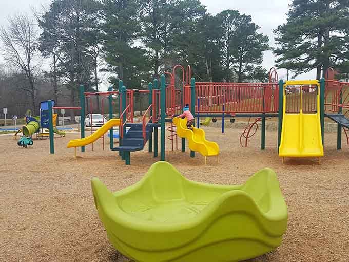 Hamilton Recreation Center's playground is proof that this town genuinely invests in its youngest residents.