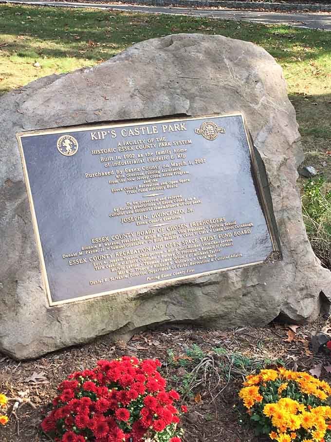 The plaque tells the story of how Essex County preserved this treasure for everyone. Good call, Essex County. Really good call.