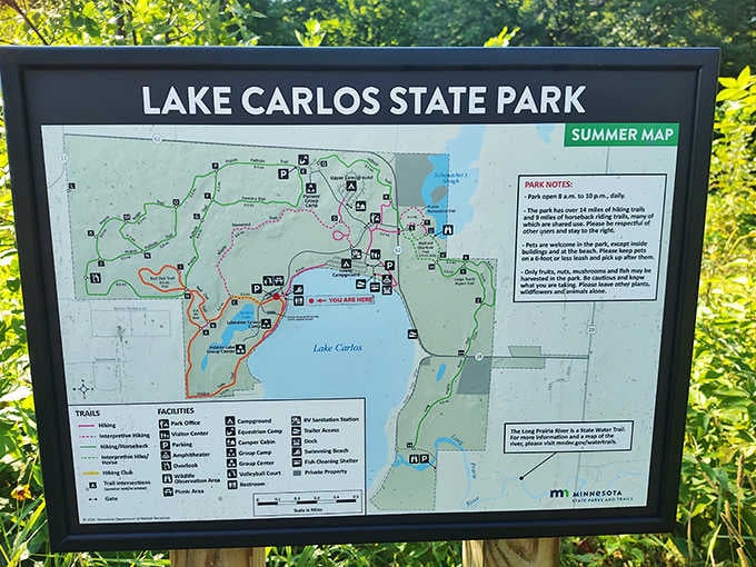 Over fourteen miles of trails on one map, which means your only real problem is choosing where to start.
