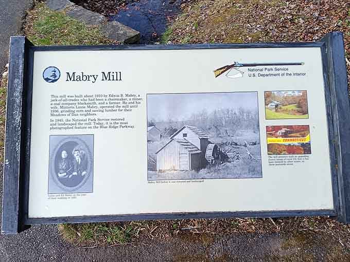 History lessons are always better when they come with scenic views and the sound of a working waterwheel nearby.