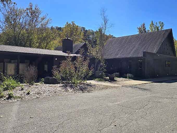 The lodge stands ready to welcome visitors seeking that perfect blend of rustic charm and actual comfort.