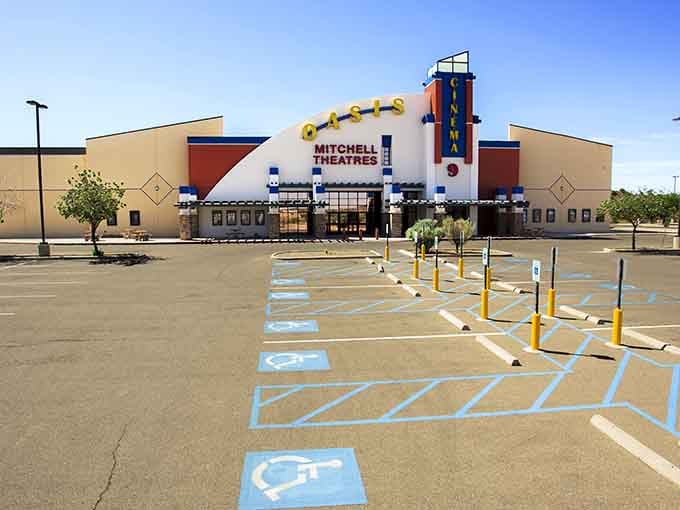 Oasis Cinema 9 is your classic small-town movie house, the kind of place where popcorn still feels like a real treat.