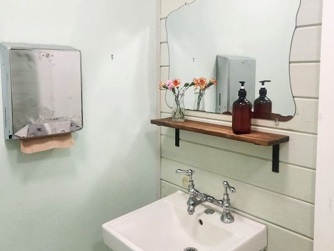 Even the bathroom gets thoughtful touches, because attention to detail matters in every single corner here.
