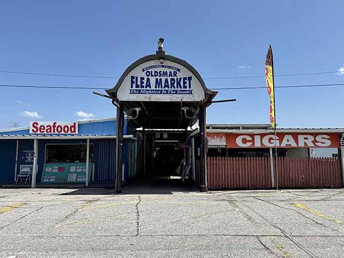 Oldsmar Flea Market's vintage signage beckons treasure hunters to Florida's favorite pastime: the art of the deal.