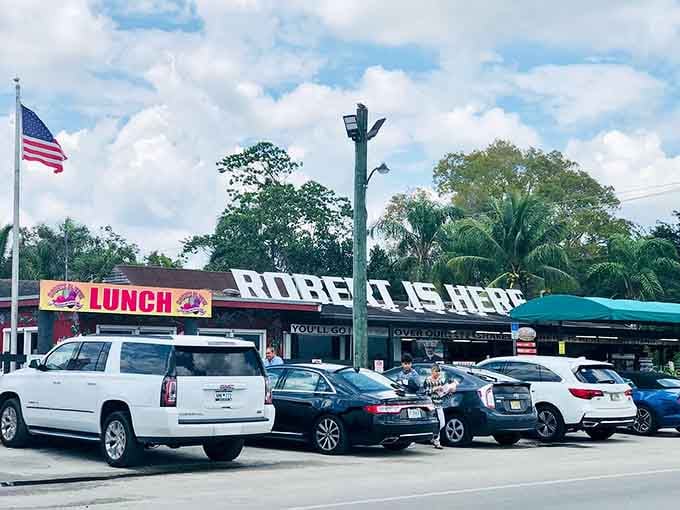 When the parking lot's this full, you know you've found something special that's definitely worth the drive south.