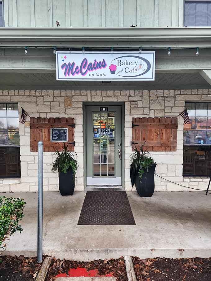 McCain's Bakery and Cafe on Main Street is the kind of place that smells like a good decision.
