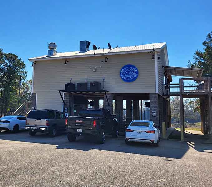 The Sandbar looks like the kind of spot where good stories get started and nobody checks the time.