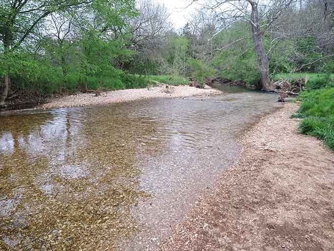 Lost Hill Park's clear creek is the kind of simple, beautiful thing that reminds you what matters most.