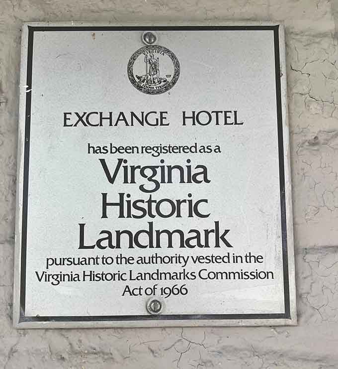Registered as a Virginia Historic Landmark. Officially certified to give you chills and change your perspective.