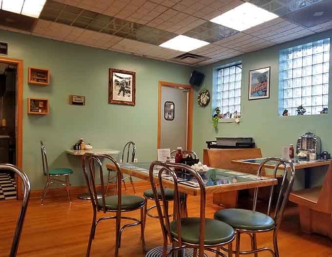 The kind of dining room where you sit down, look around, and immediately forget you were ever in a hurry.