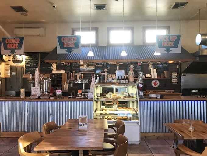 The counter where dreams are ordered and bellies are filled. This is your gateway to barbecue bliss, friends.