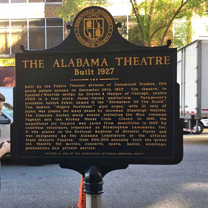 A historical marker outside confirms what your eyes already told you the moment you walked through the front door.
