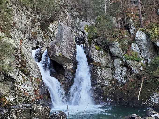 Winter transforms these falls into frozen sculptures that would make any ice artist hang up their chisel in defeat.